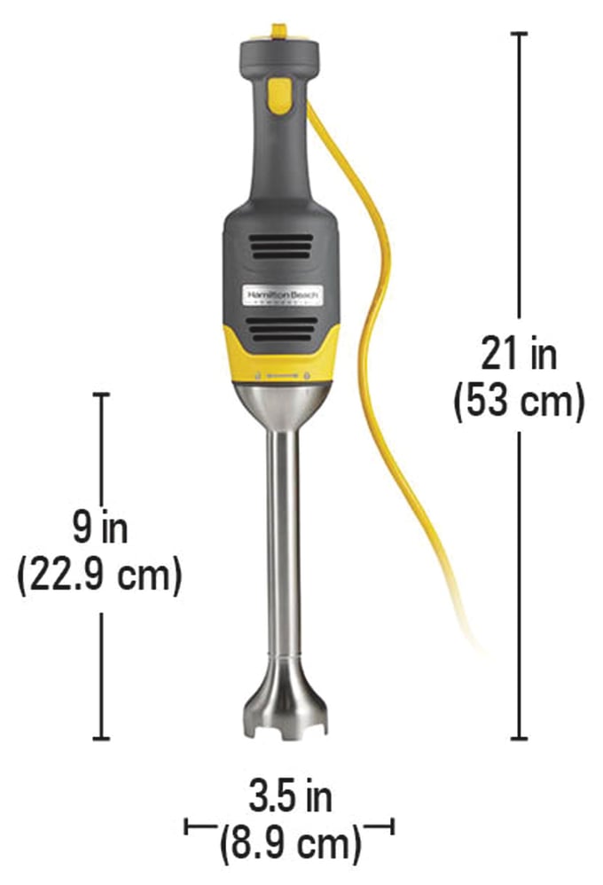 Compact Power: Introducing the BigRig™ 9”/23 cm Immersion Blender